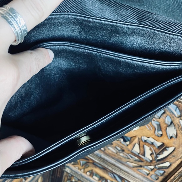 Sam & Libby | Bags | Samlibby Black Clutch Chain Purse | Poshmark